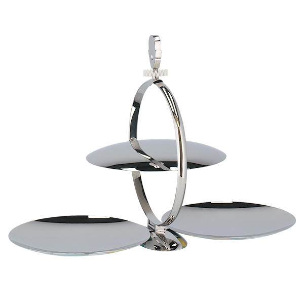 よろずやマルシェ本店 | ALESSI アレッシィ FATMAN ファットマン 折りたたみ ケーキスタンド ケーキトレイ: 日用品・キッチン ...