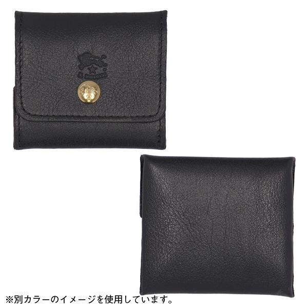 よろずやマルシェ本店 | IL BISONTE イルビゾンテ COIN PURSE コインパース NERO ブラック BK110 SCP020 コインケース PV0005: ファッション ...