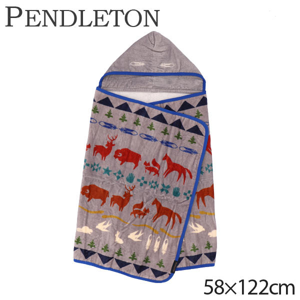 よろずやマルシェ本店 | PENDLETON ペンドルトン Printed Hooded Baby Towel プリンテッドフーディッドベビータオル XB263-53568 シャーレッドパース ...